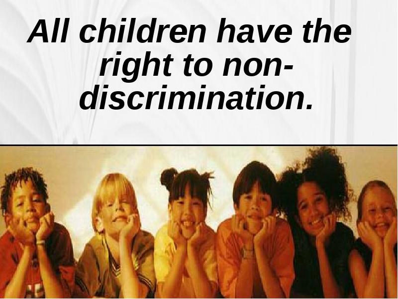 Rights for children