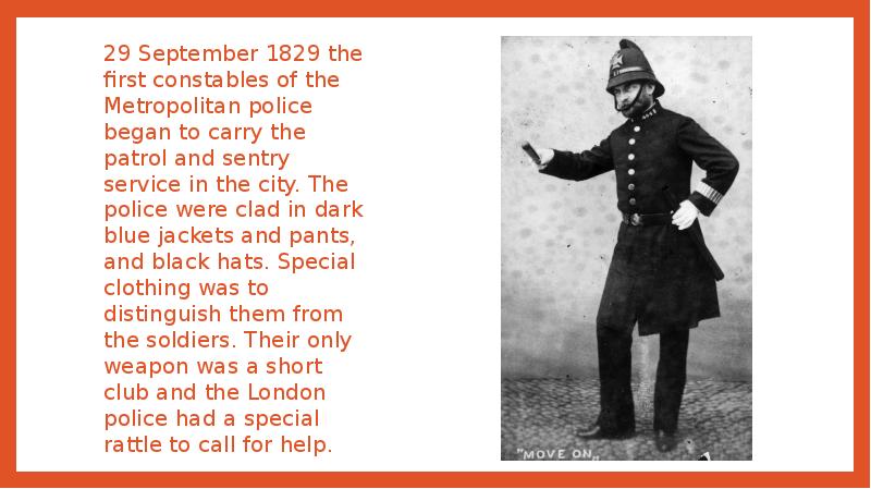 The police of Great Britain