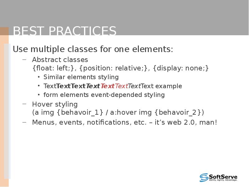HTML and CSS. Site layout. Best practices - презентация, доклад, проект