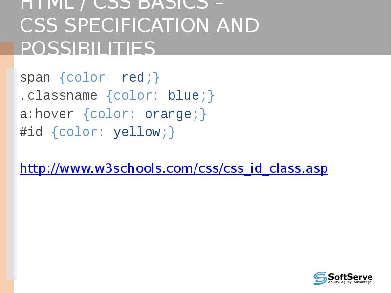 HTML and CSS. Site layout. Best practices - презентация, доклад, проект