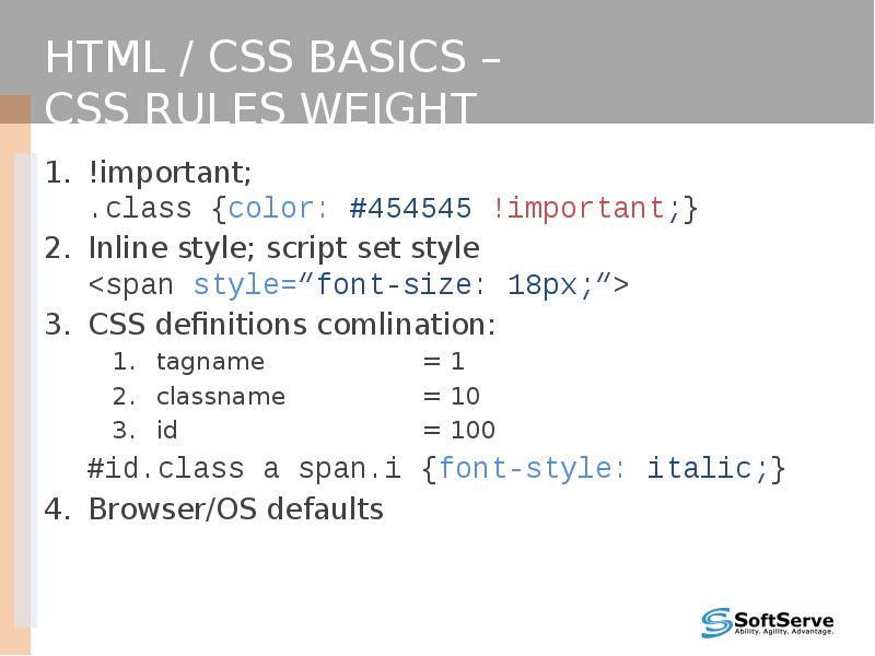 HTML and CSS. Site layout. Best practices - презентация, доклад, проект
