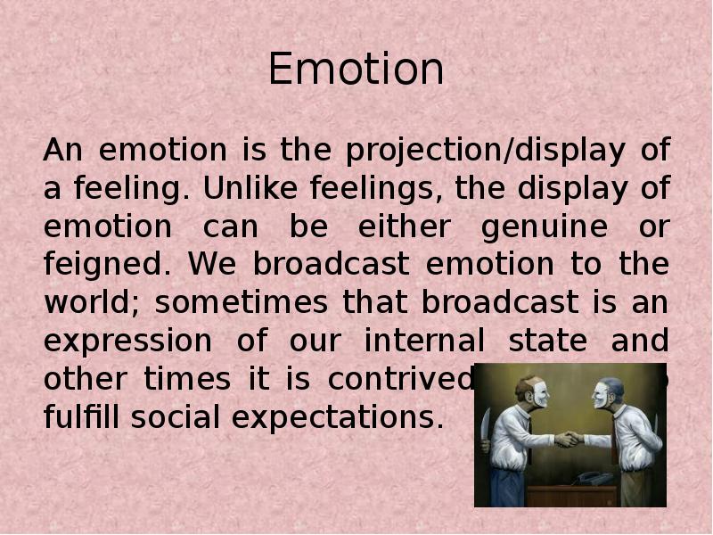 Motivation and emotions