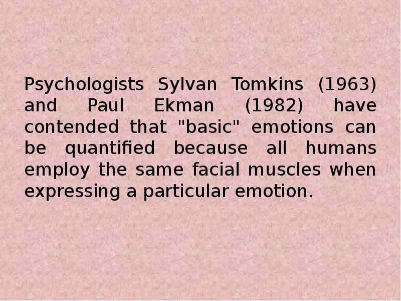 Motivation and emotions