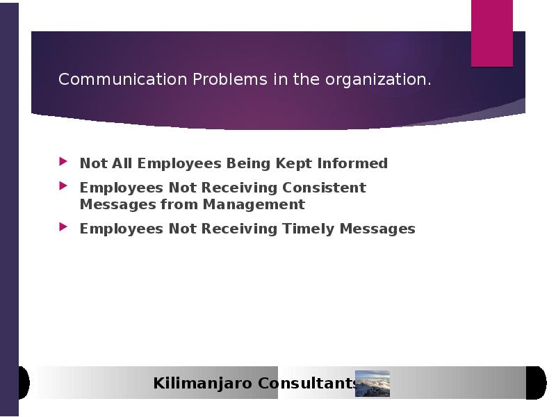 Internal communication audit