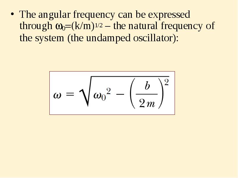 Oscillatory motion. The simple pendulum. (Lecture 1)