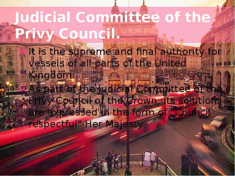 The judicial system of Great Britain