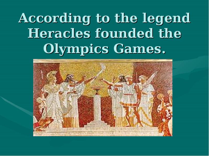 The olympics games