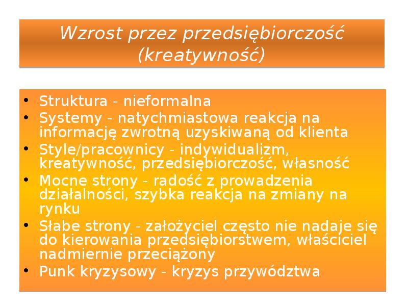 Zachowania organizacyjne. Model L.E. Greinera