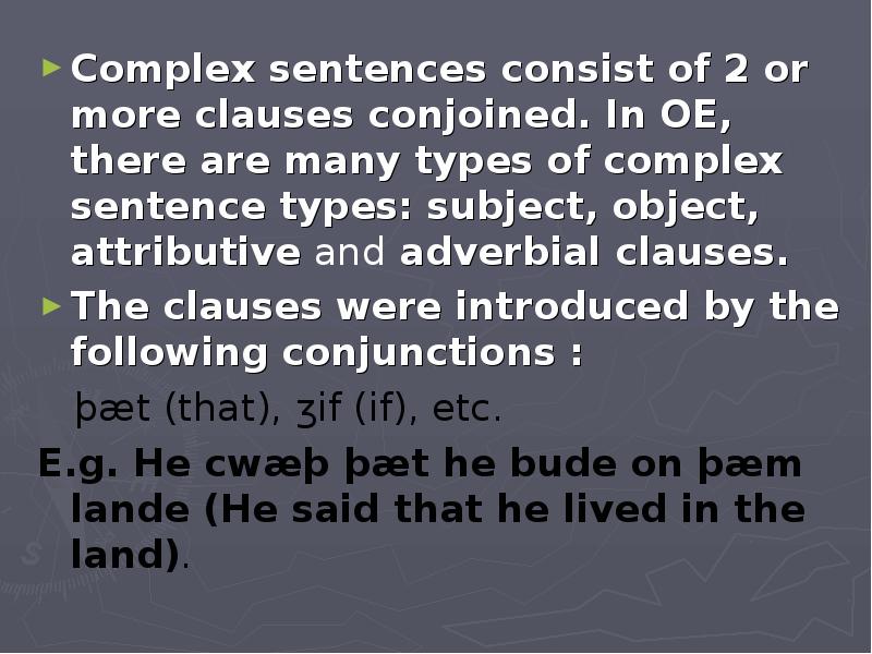 Lecture 5 old english syntax and vocabulary