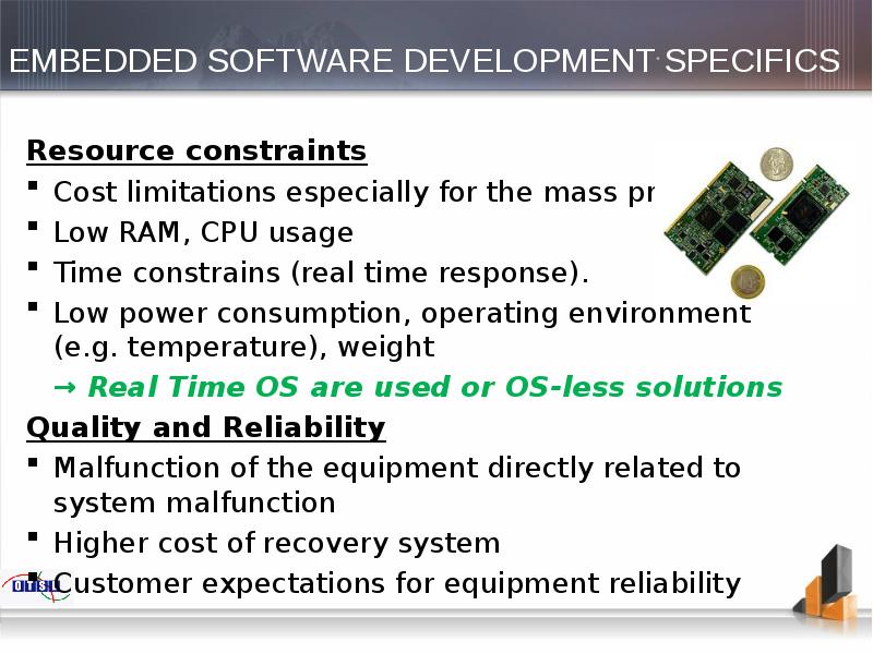 Embedded systems software