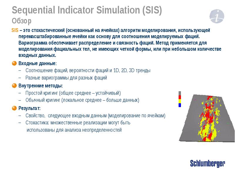 Последовательное индикаторное моделирование (SIS)