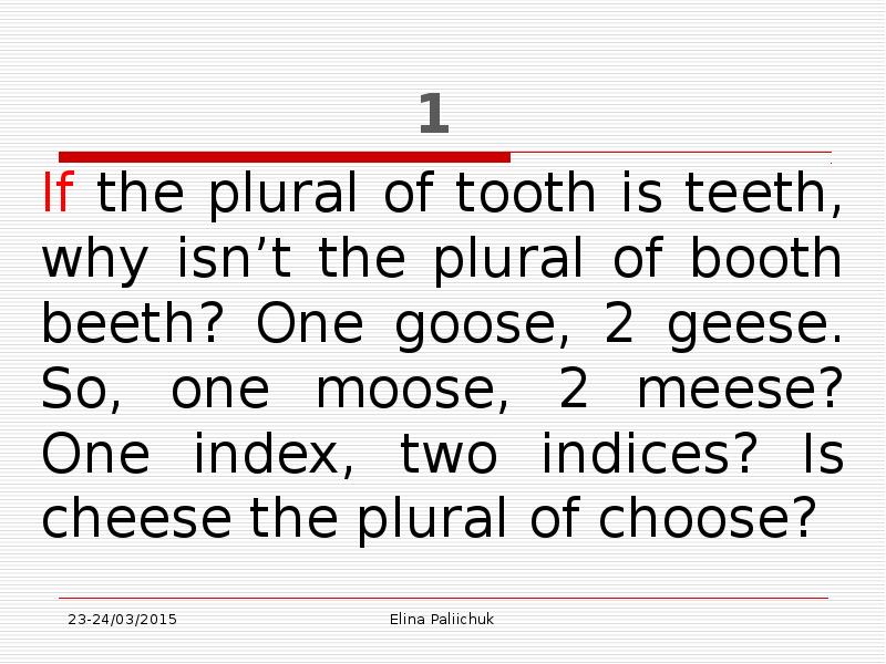 Language & style. (Lecture 1)