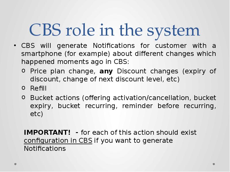 New Callback functionality for CBS (Callback Basic information)