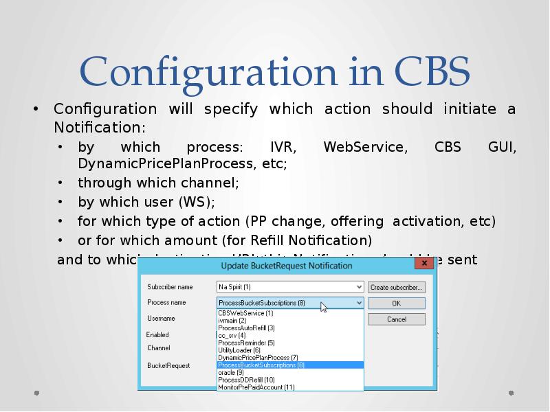 New Callback functionality for CBS (Callback Basic information)