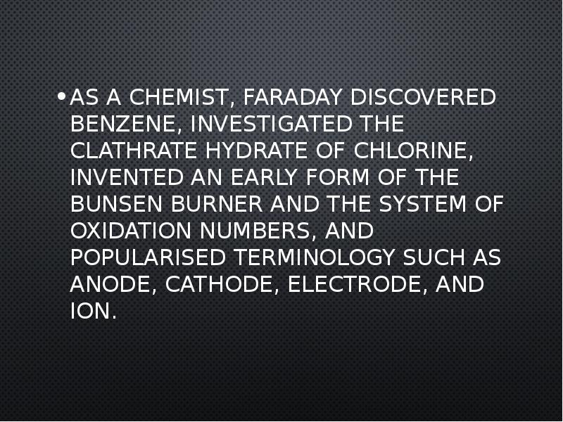 Michael Faraday