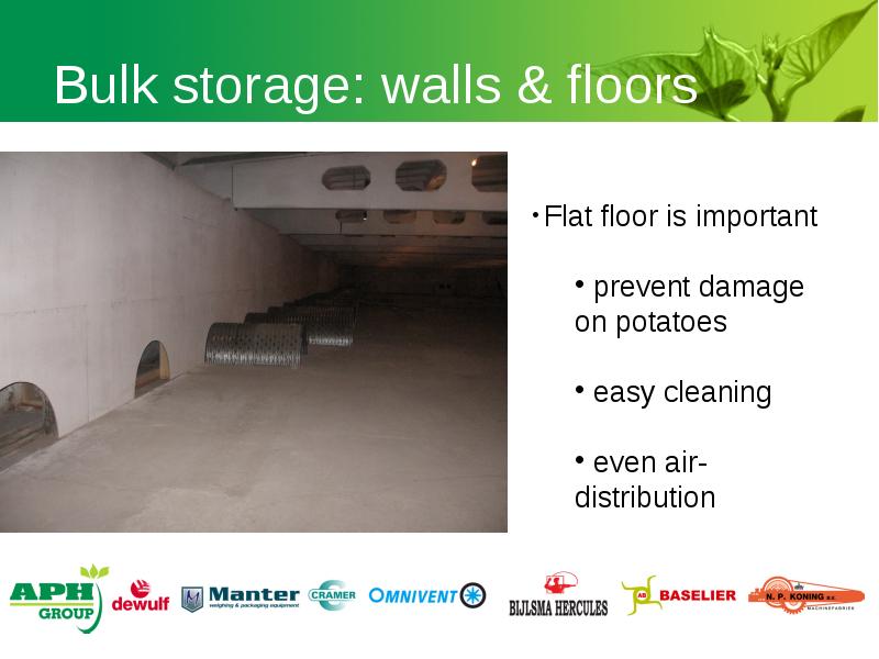 Storage buildings