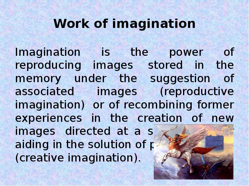 Cognitive psychic processes