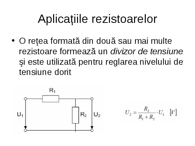 Electronică aplicată. (Curs 2)