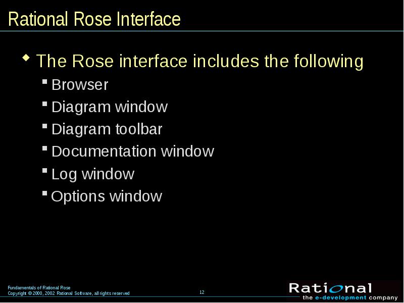 Основы моделирования в Rose. (Тема 2)
