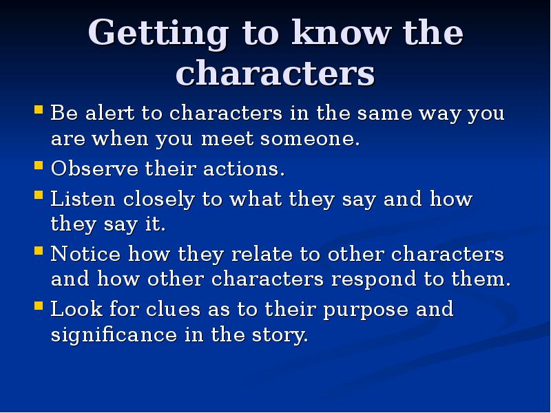 Notes – short story elements. Elements of a short story