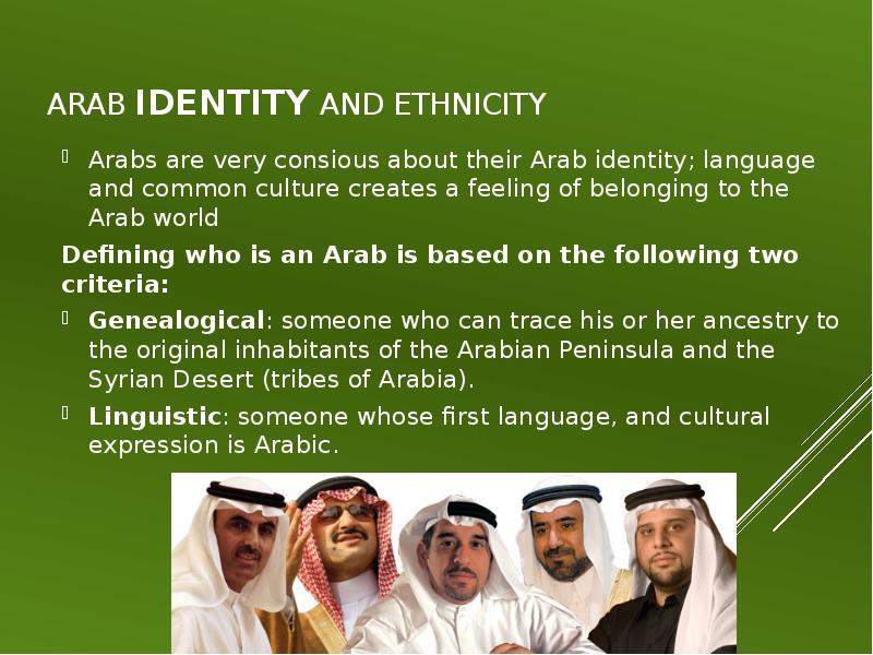 Arabic cluster: a bridge between east and west