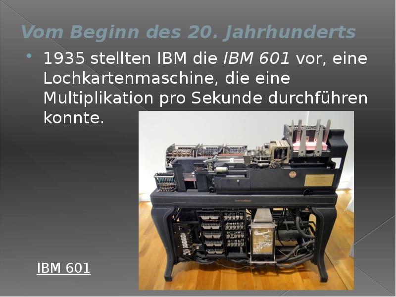 Geschichte und zweck des computers
