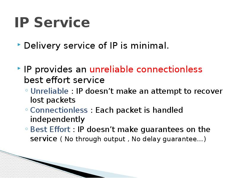 Internet Protocol (IP)