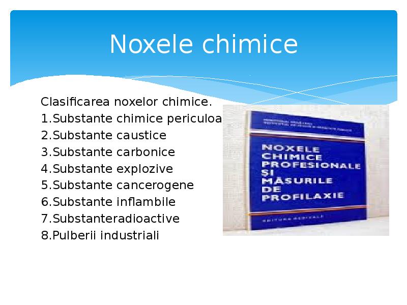 Noxele chimice