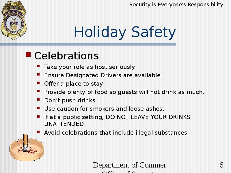 Holiday safety tips