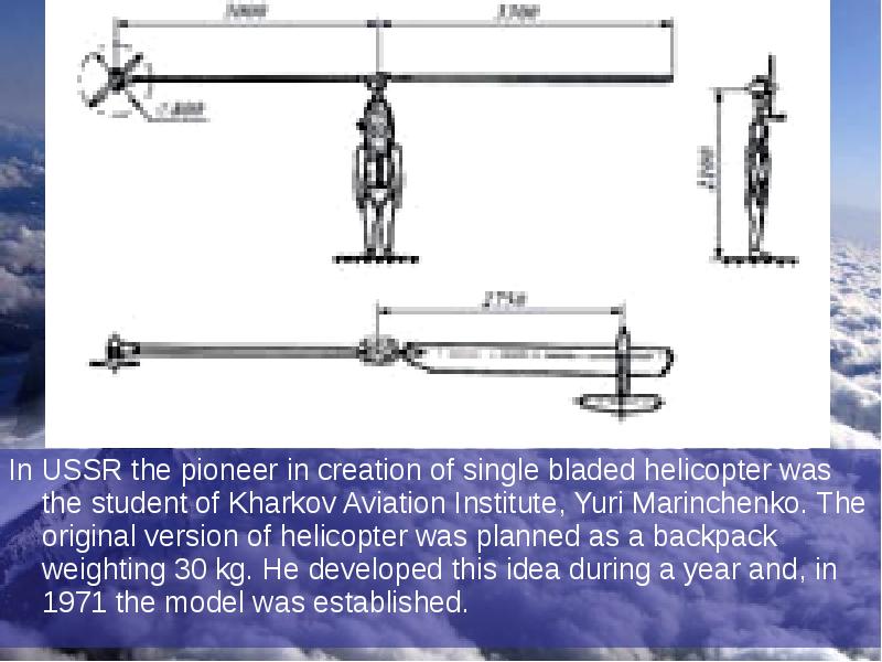 The Aerodynamics Of A Single-Blade Rotor