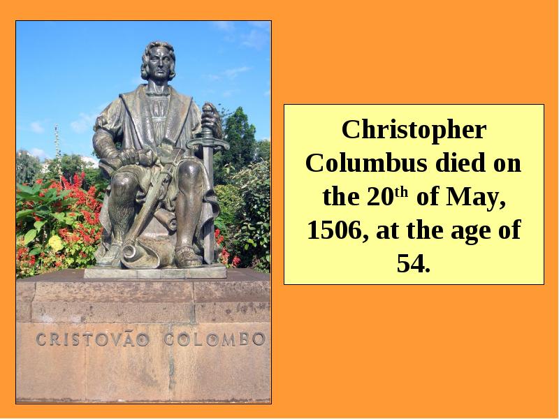 Christopher Columbus (1451 – 1506)