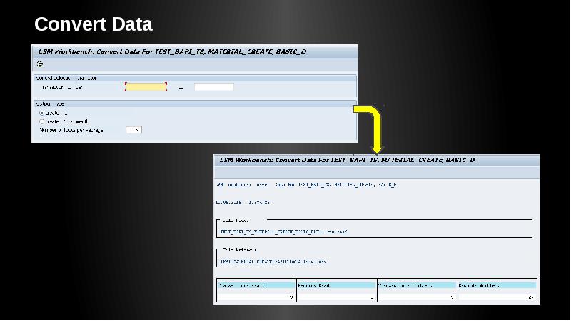 LSMW Material data load using BAPI