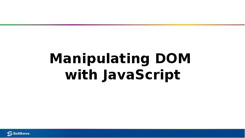 Module 7: Accessing DOM with JavaScript