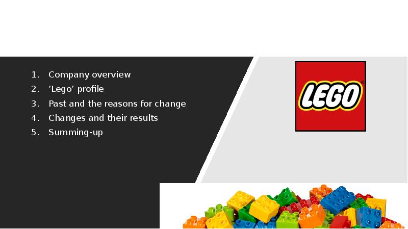 Reinvention of company Lego