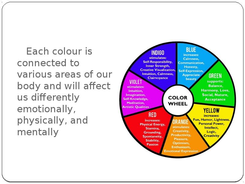 What is colour therapy