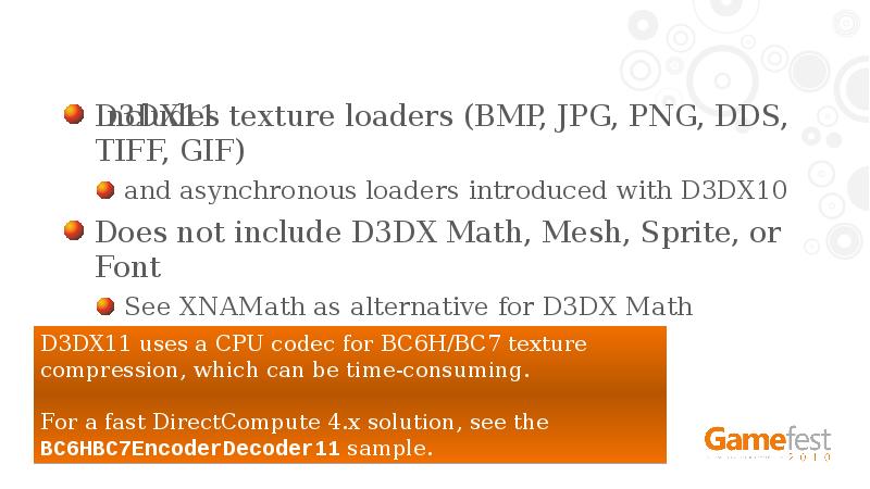 Directx 11. Technology update