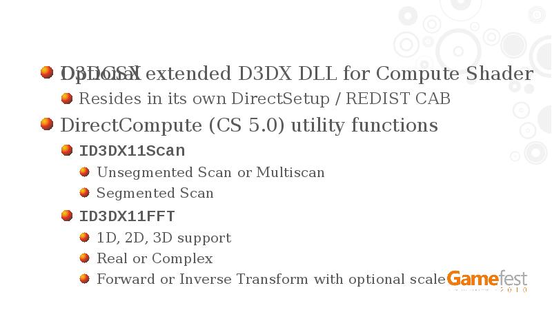 Directx 11. Technology update
