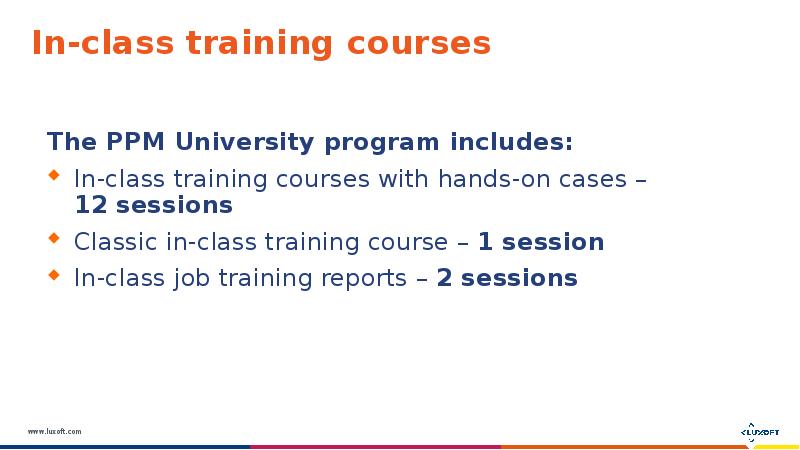 PPM University Training Rules and Training Proces