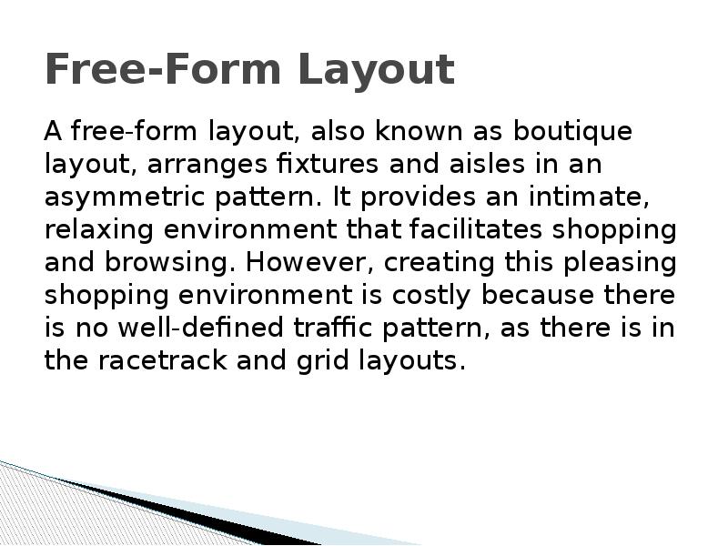 Store Layout, Design, and Visual Merchandising