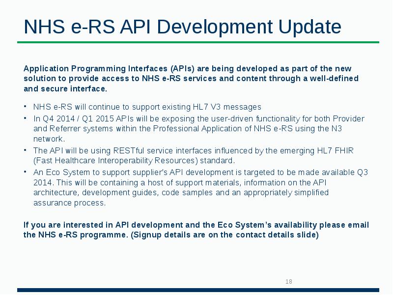 NHS e-Referral Service
