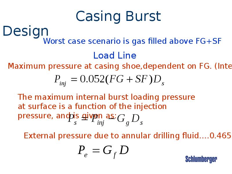 Basic Casing Design and Casing Point Selection