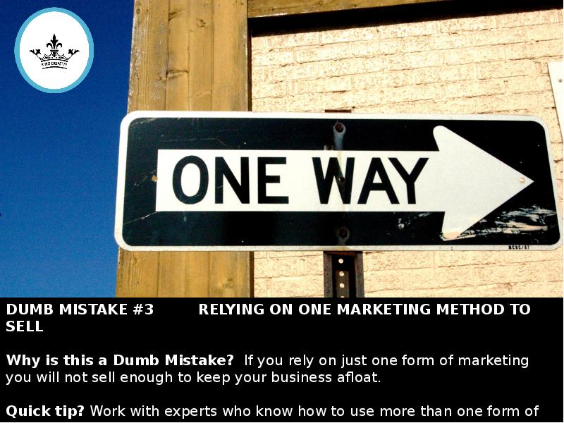 7 Dumb Marketing Mistakes -- And How to Avoid Them - презентация ...