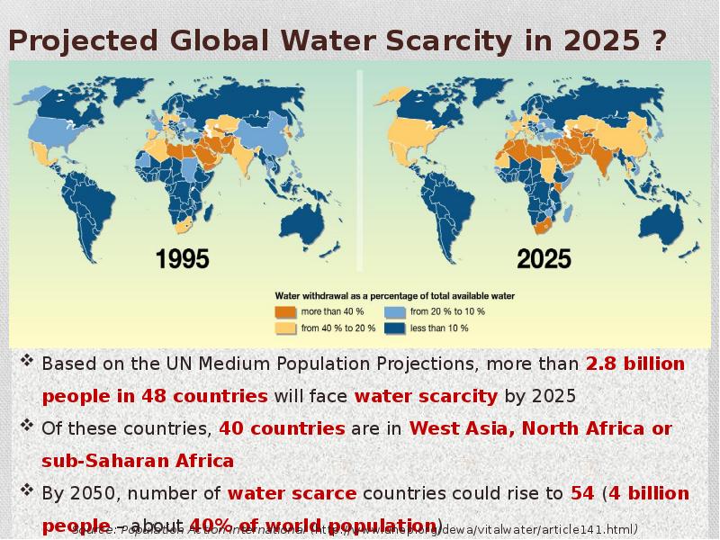 Freshwater Scarcity and Management in the Mountainous Region