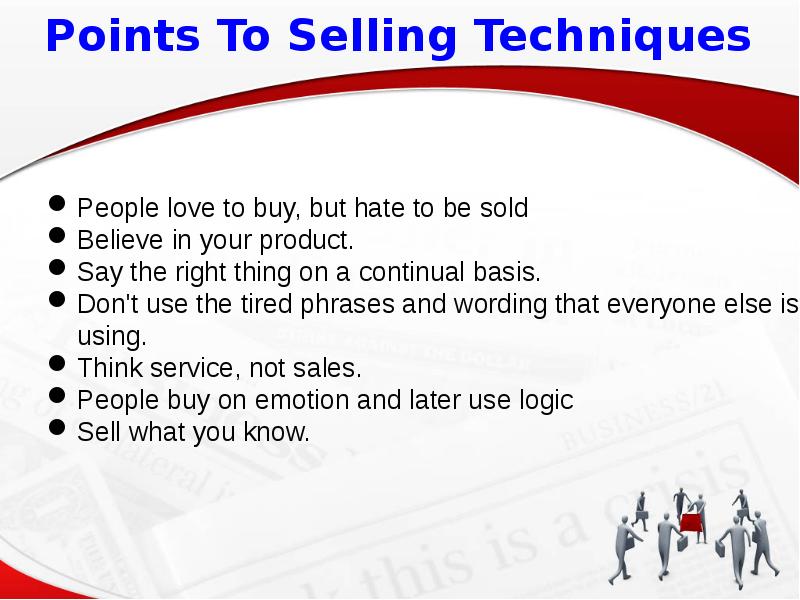 Real Estate Sales Techniques