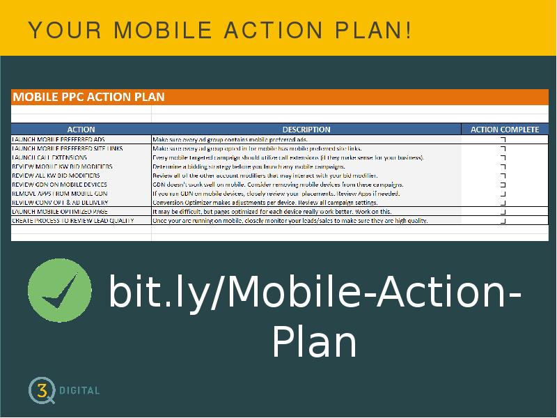 YOUR MOBILE ACTION PLAN IN 10 STEPS