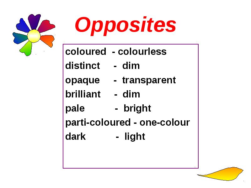 Colour