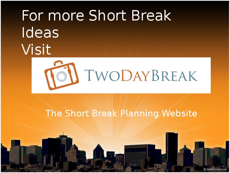 Five Simple Ideas for your UK Short Break