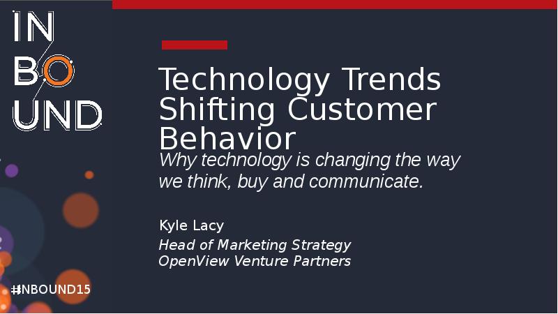 Technology Trends Shifting Customer Behavior