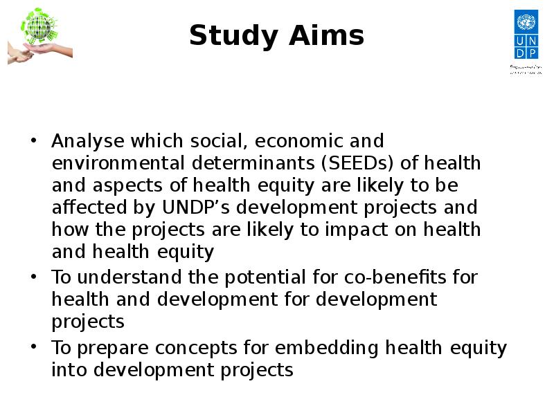 SEEDs of Health and Health Equity in the Context of Sustainable Human ...