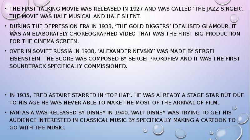 The history of the music video